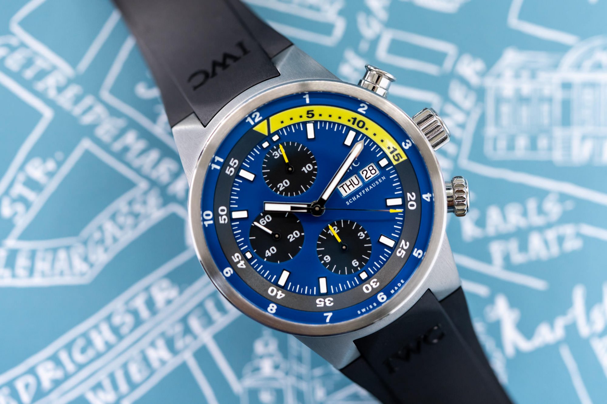 IWC Aquatimer CALYPSO Tribute - The Chrono Duo - Vintage watch sales