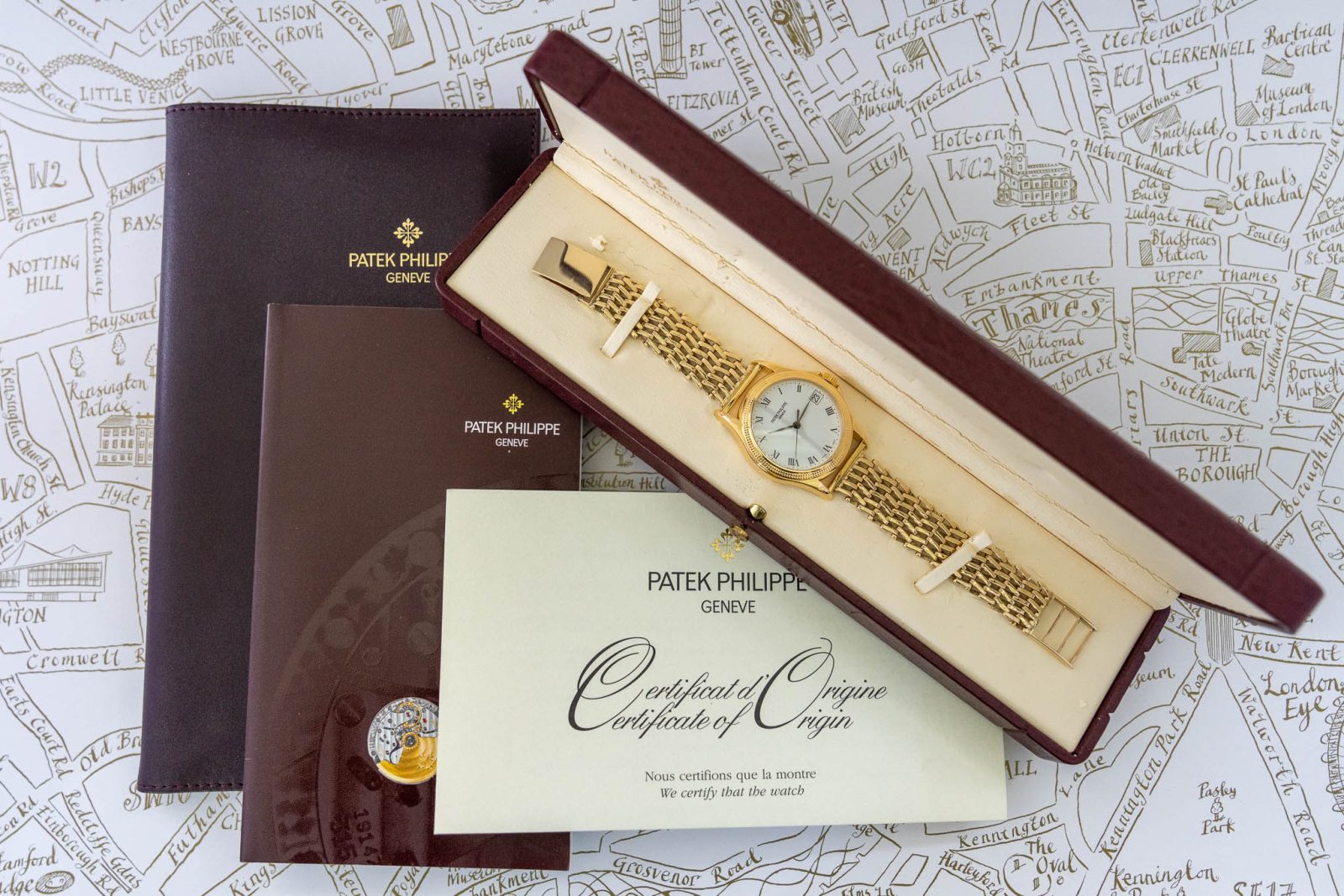 Patek Philippe Calatrava 5117J-001 - The Chrono Duo - Vintage watch sales