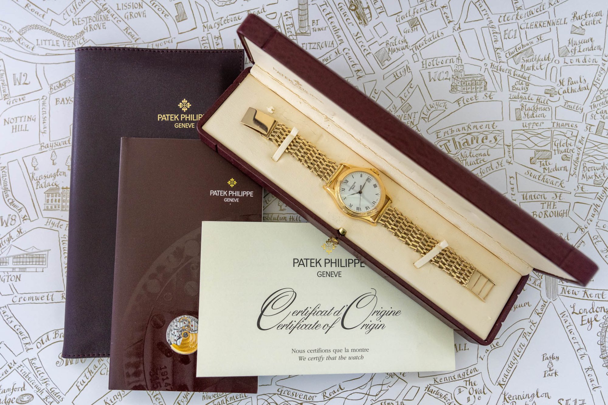 Patek Philippe Calatrava 5117J-001 - The Chrono Duo - Vintage watch sales
